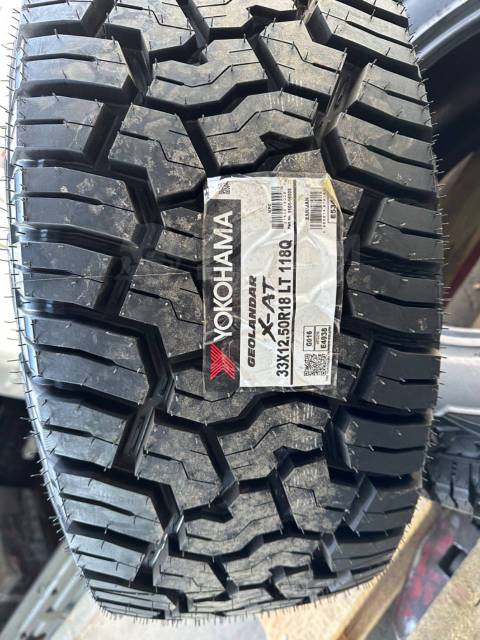 Yokohama Geolandar X-AT G016, 33x12.5R18 LT, 18", 1 шт, радиальный, 12.5", 33", Грязь AT. Цена ...