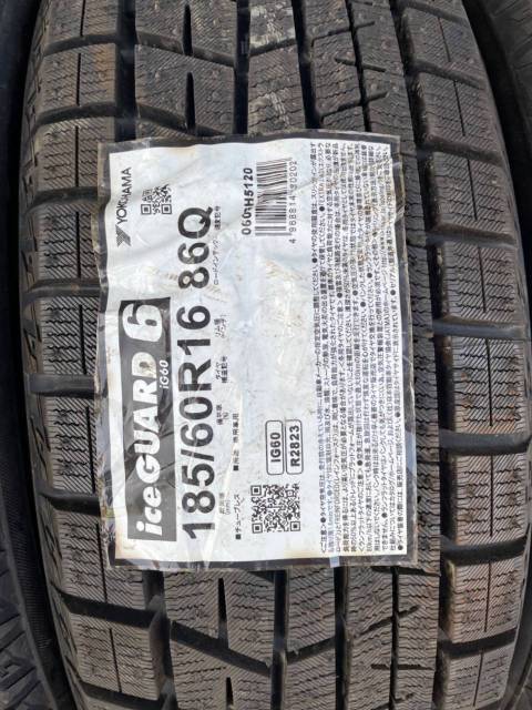 Yokohama Ice Guard IG60, 185/60 R16, 16", 1 шт, в наличии, 185 мм, 60 %, радиальный, зимние ...
