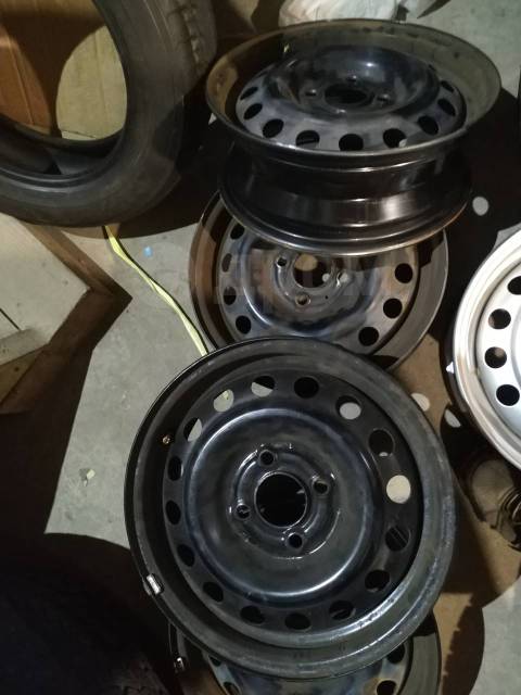 Продаю диски штамповки Nissan 4*100R14 из Японии без пробега по РФ, 14 ...