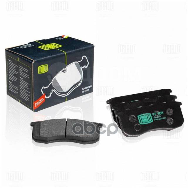 Купить Колодки Тормозные Передние Уаз 31519 Trialli арт. PF968 Pf968 ...