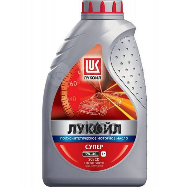 Lukoil Масло Моторное Супер Sg/Cd 5W40 П/Синт.1л Лукойл ...
