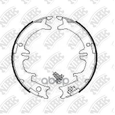 Купить Комплект Тормозных Колодок, Стояночная Тормозная С NiBK арт ...