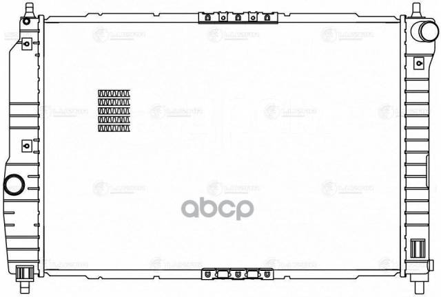 Купить Радиатор Охлаждения Luzar арт. LRc0502 в Москве по цене: 10 380 ...