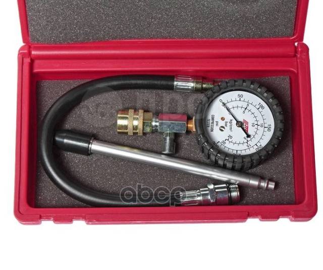 Компрессометр С Набором Адаптеров 0-300 Psi, 20 Кг/См, 20 Бар Для Vw Mb Psa Ford Nissan Toyota ...