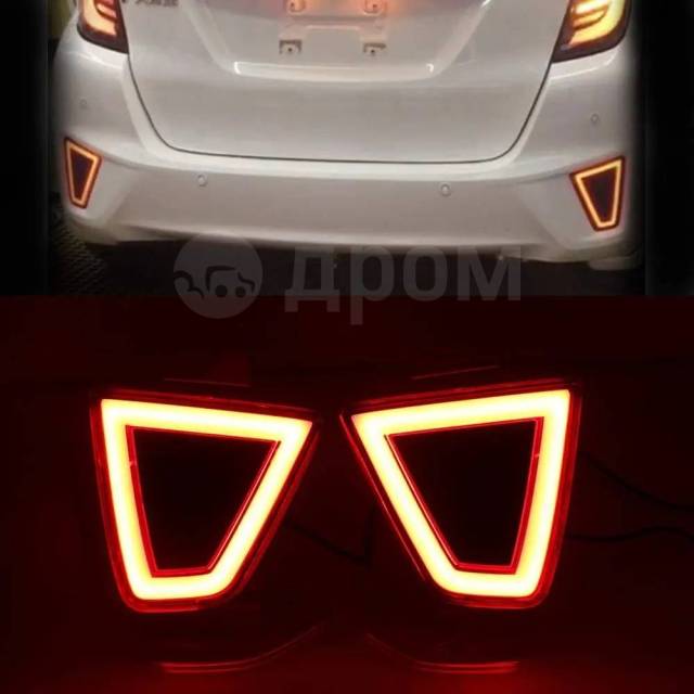 Купить Led Катафоты в задний бампер. Контурные. Honda Fit в Находке по ...