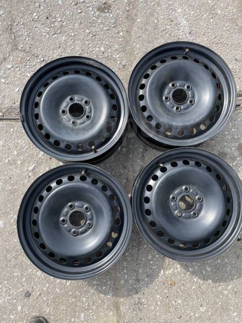 Диски штампованные R16, Ford, 16", 1 шт, 5x108, штампованный, 4 шт, б/у ...