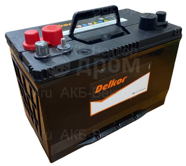 Аккумулятор Delkor GP27DP 97Ач 630А(CCA) (marine) DC31, кальциевый ...