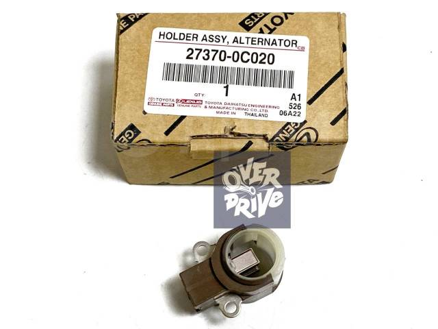 Купить Щеточный узел генератора оригинал Toyota 27370-0C020, 27370 ...