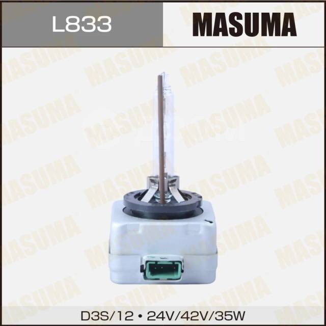 Купить Лампа ксеноновая Masuma White Grade D3S 12V 35W, L833, 1 шт L833 в Екатеринбурге по цене ...