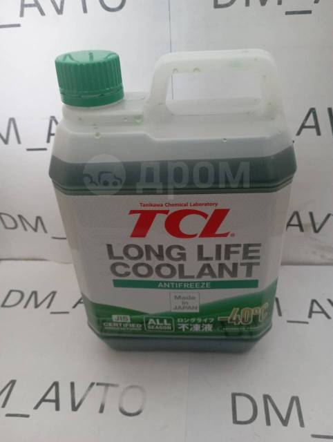 Антифриз зелёный 2л TCL LLC -40°C, в наличии. Цена: 1 000₽ в Хабаровске