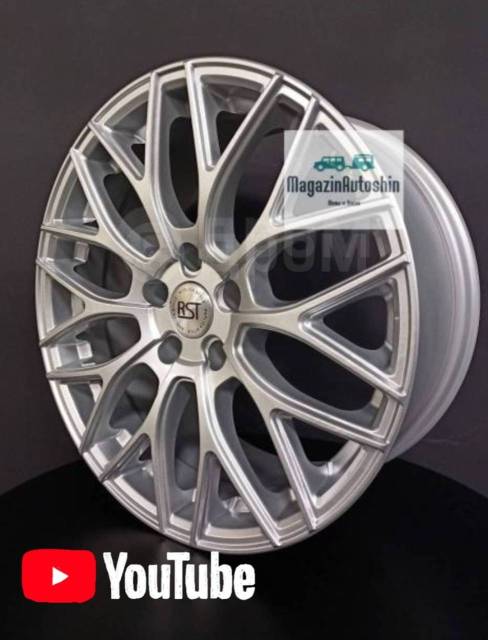 RST R098 Silver, 18", 1 шт, Ширина диска 8.0" Вылет (ET) 36 мм. 5x114.3 ...
