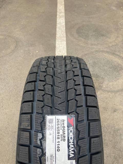 Yokohama Ice Guard G075, 265/65 R18, 18", 1 шт, 265 мм, 65 %, радиальный, зимние, без шипов ...