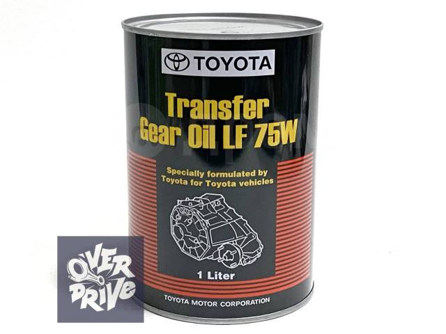 Масло трансмиссионное оригинал Toyota Gear Oil LF 75W 08885-01806, 1,00 ...