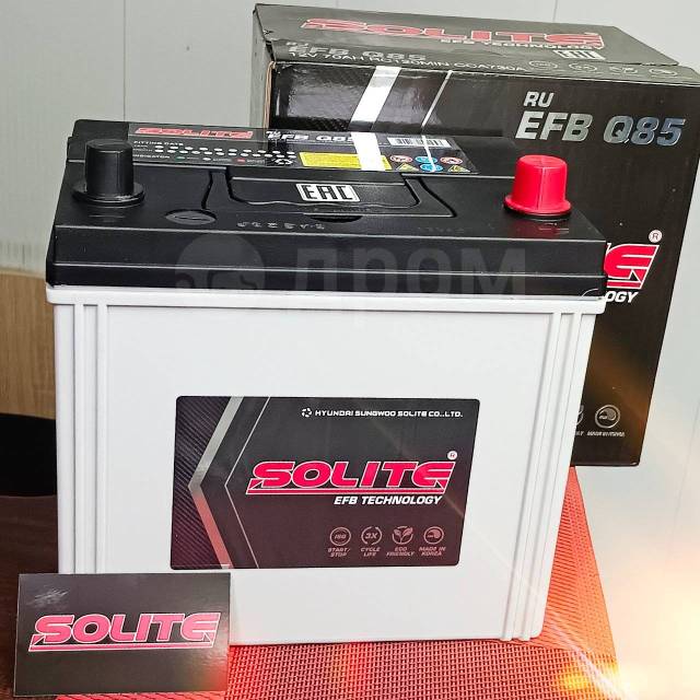 Купить Аккумулятор Solite EFB Q85 Q55 Start-STOP во Владивостоке по цене: 10 800₽ — частное ...