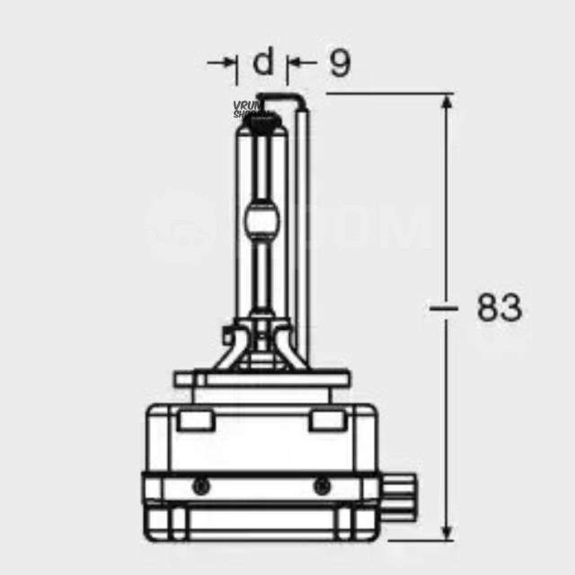Купить Лампа Osram ксеноновая D3S PK32D-5 35W Osram 66340 в ...