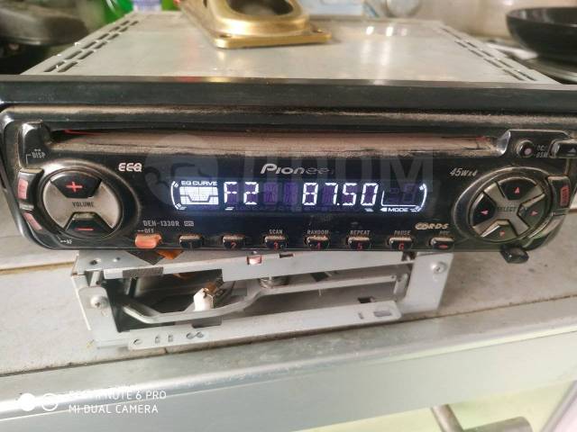 Магнитола Пионер, Pioneer DEH-1330r, 1 DIN — 178x50 мм, б/у, в наличии ...
