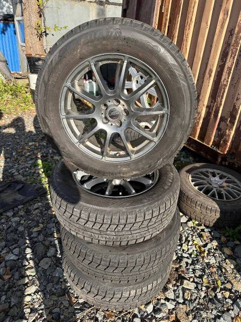 Колёса 225/60/17 ЗИМА + Литьё A-TECH Schneider (japan), 17", 1 шт, 225 ...