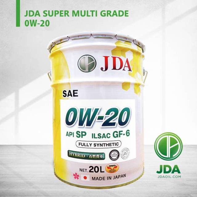 Моторное японское масло JDA 0W-20 API SP/Ilsac GF-6(Hybrid ...