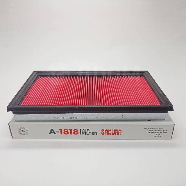Купить Фильтр воздушный с пропиткой A1818 Sakura в Новосибирске по цене: 480₽ — объявление от ...