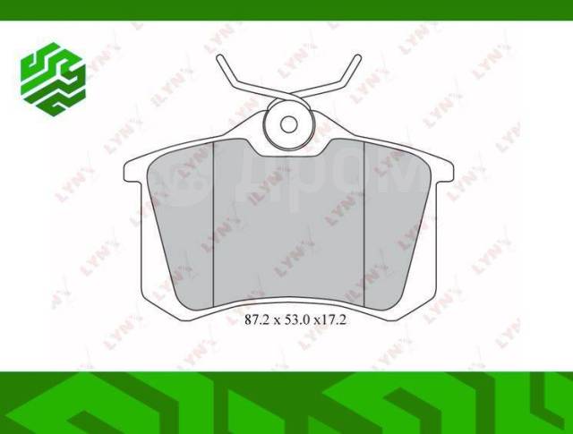 Купить Колодки тормозные дисковые Lynxauto BD1206 задние в Кемерово по ...