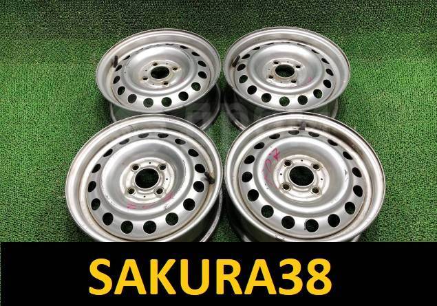 Штампованные диски R14*5J 4*100 +38 ЦО60.1 4шт Nissan (F07), 14", 1 шт ...