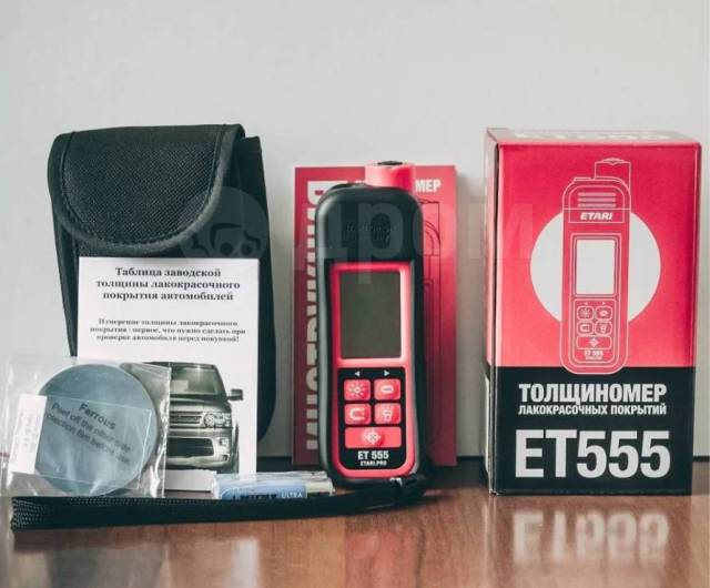 Толщиномер etari ET 555 в Красноярске, новый, в наличии. Цена: 8 900₽