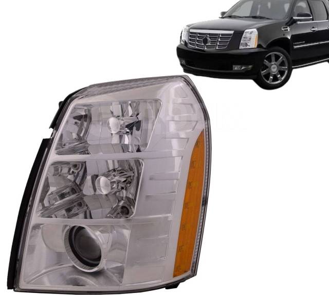 Купить Фара левая без ламп под ксенон Cadillac Escalade III (2006-2014 ...