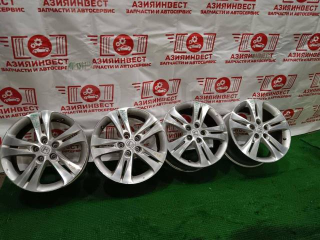 Диски литые R 18 комплект Honda, 18", 1 шт, литой, 4 шт, б/у, в наличии ...