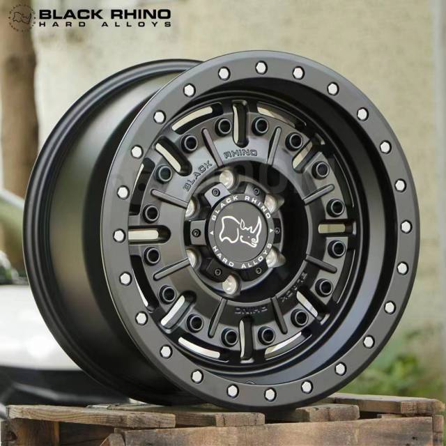 Новые диски Black Rhino Abrams 1060-R17 j8.5 ET0 6x139.7 black, 17", 1 шт, литой, 100,1 мм. 4 шт ...