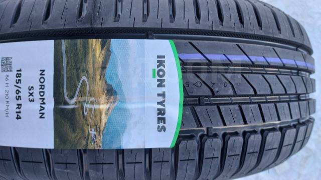 Ikon Nordman SX3, 185/65R14, 14", 1 шт, 185 мм, 65 %, радиальный, летние, без шипов, до 5 % ...