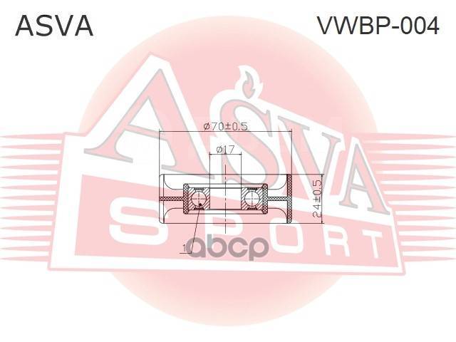 Купить Ролик ASVA арт. VWBP-004 во Владивостоке по цене: 1 140₽ — объявление от компании ...