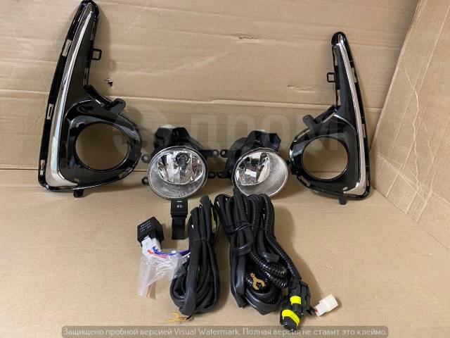 Купить Противотуманные фары (Туманки) для Toyota Vitz 130 (Витц) c ...