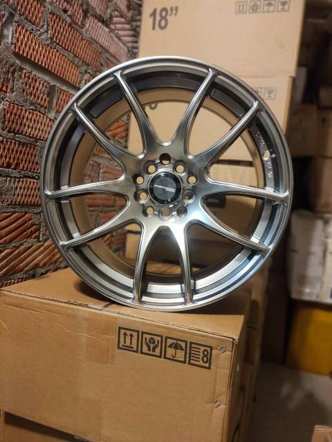 NEW! Комплект литых дисков Work Emotion Cr-Kai R17 5x100 5x114.3, 17", 1 шт, литой, 73,1 мм. 4 ...
