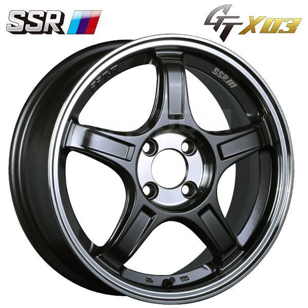Брендовые диски SSR GTX03 R16x6.5 +45 4/100 73 NEW, 16". Цена: ≈ 88 979₽ $1 100 по курсу ЦБ РФ ...