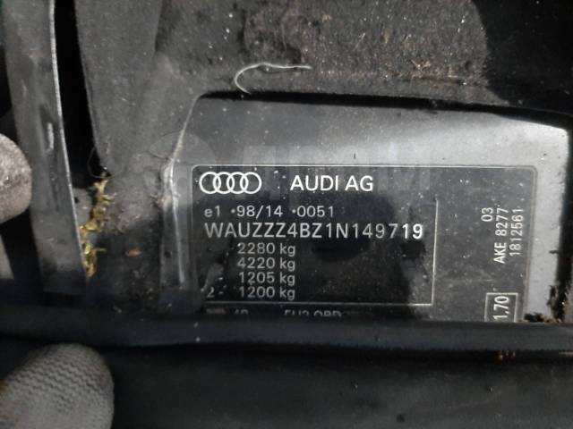 Купить Дверь задняя левая Audi A6/RS6/S6 C5, С5 1997-2005; Audi A6/RS6/S6 4B2 1997-2005; Audi A6 ...