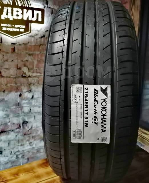 Yokohama BluEarth-GT AE-51, 215/45R17, 17", 1 шт, 215 мм, 45 %, радиальный, летние. Цена: 40 800 ...