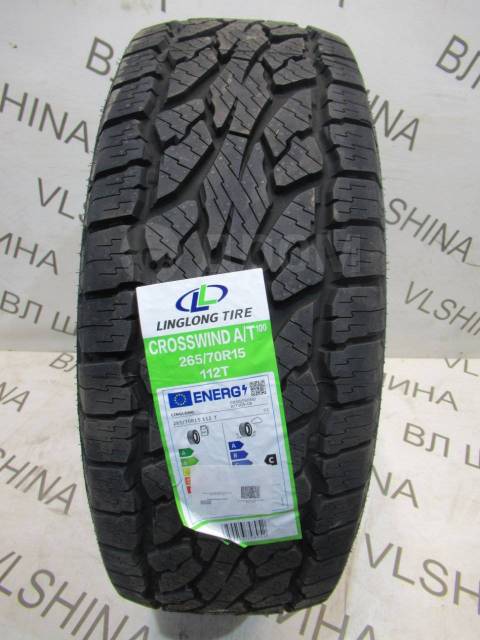 LingLong CrossWind A/T100, 265/70 R15 112T, 15", 1 шт, 265 мм, 70 % ...
