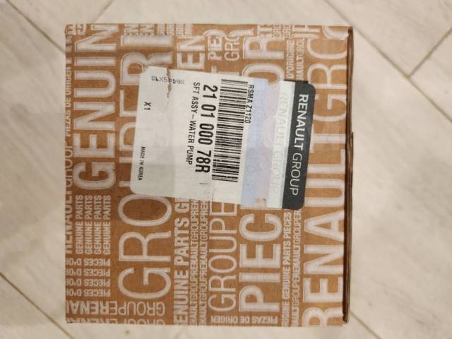 Купить Помпа Renault Duster, Arkana 1.3 оригинал, новая 210104880R в ...