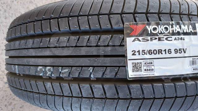 Yokohama Aspec A348R, Japan, 215/60R16, 16", 1 шт, 215 мм, 60 % ...