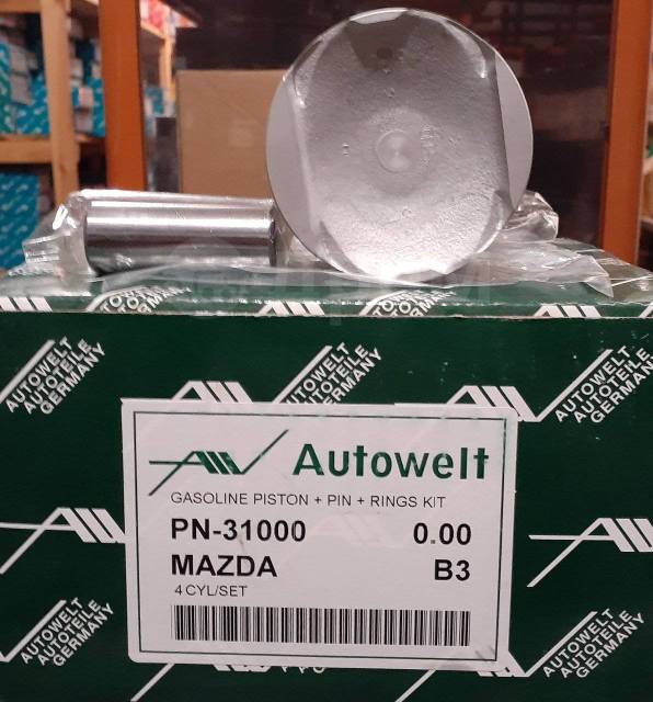 Купить Поршни Mazda B3 71/1.2*1.5*3 SOHC 16V PN-31000 Autowelt в Красноярске по цене: 9 000 ...