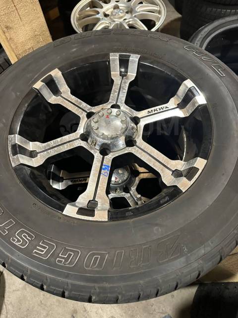 Продаю диски литые 6*139,7R18 из Японии без пробега по РФ, MKW, 18", 1 шт, 6x139.7, литой, 4 шт ...