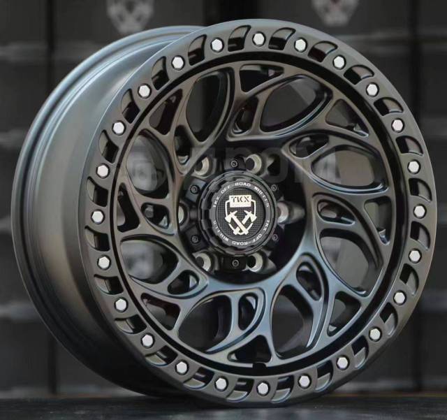 Новые диски TKX t801 R17 j8.5 ET18 6x139.7 matte black, 17", 1 шт, литой, 100,1 мм. 4 шт, новый ...