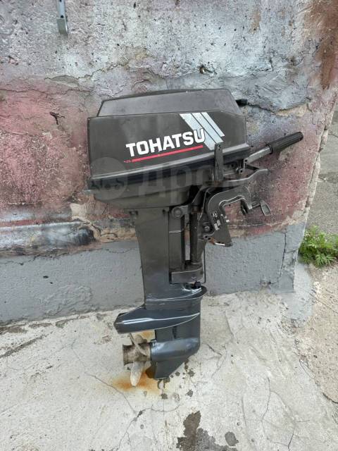 Лодочный мотор Tohatsu, 9,90 л.с. S (381 мм), бензиновый, 2-тактный ...