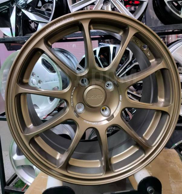 Новые диски R16 RAYS, 16", 1 шт, 4x100, литой, 67,1 мм. 4 шт, новый ...