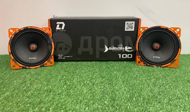 Динамики DL Audio Barracuda 100, компонентные, среднечастотные, 10 x 10 ...
