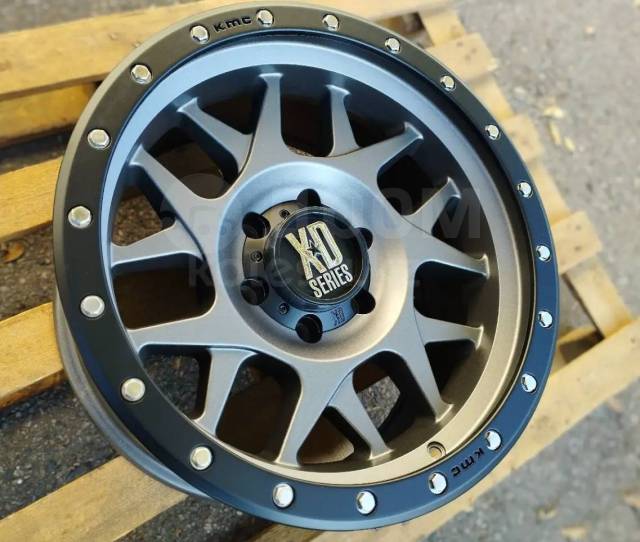 5 шт. Oригинальные усиленные Bully, XD127, KMC-XD, USA, 18", 1 шт, Ширина диска 9.0" Вылет (ET ...