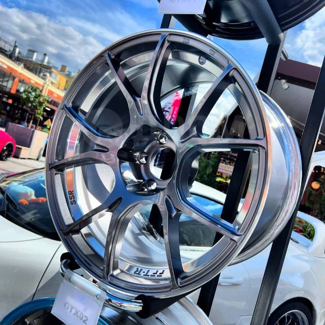 SSR GTX02 R18 9.5J et22 (в наличии), 18", 1 шт, Ширина диска 9.5" Вылет (ET) 22 мм. 5x114.3 ...