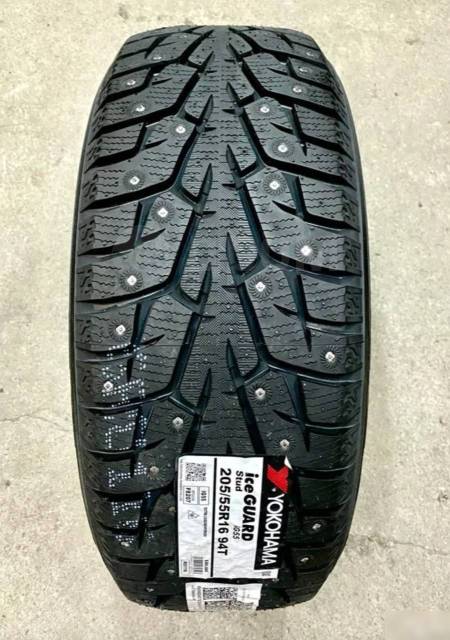 Yokohama Ice Guard Stud IG55, 205/55 R16 94T, 16", 4 шт, 205 мм, 55 % ...
