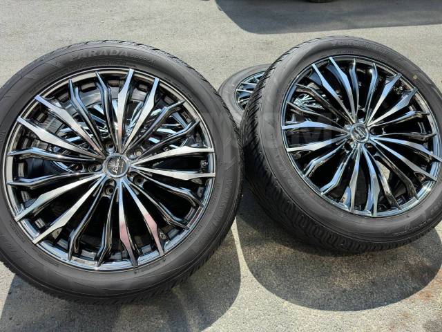 R22 настоящие диски Weds Kranze Felsen 358 EVO. KO118.9, 22", 1 шт, 5x150, литой, 4 шт, б/у, в ...