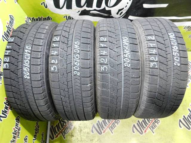 Bridgestone Blizzak VRX, 205/65R16, 16", 1 шт, 205 мм, 65 %, радиальный, зимние, без шипов. Цена ...